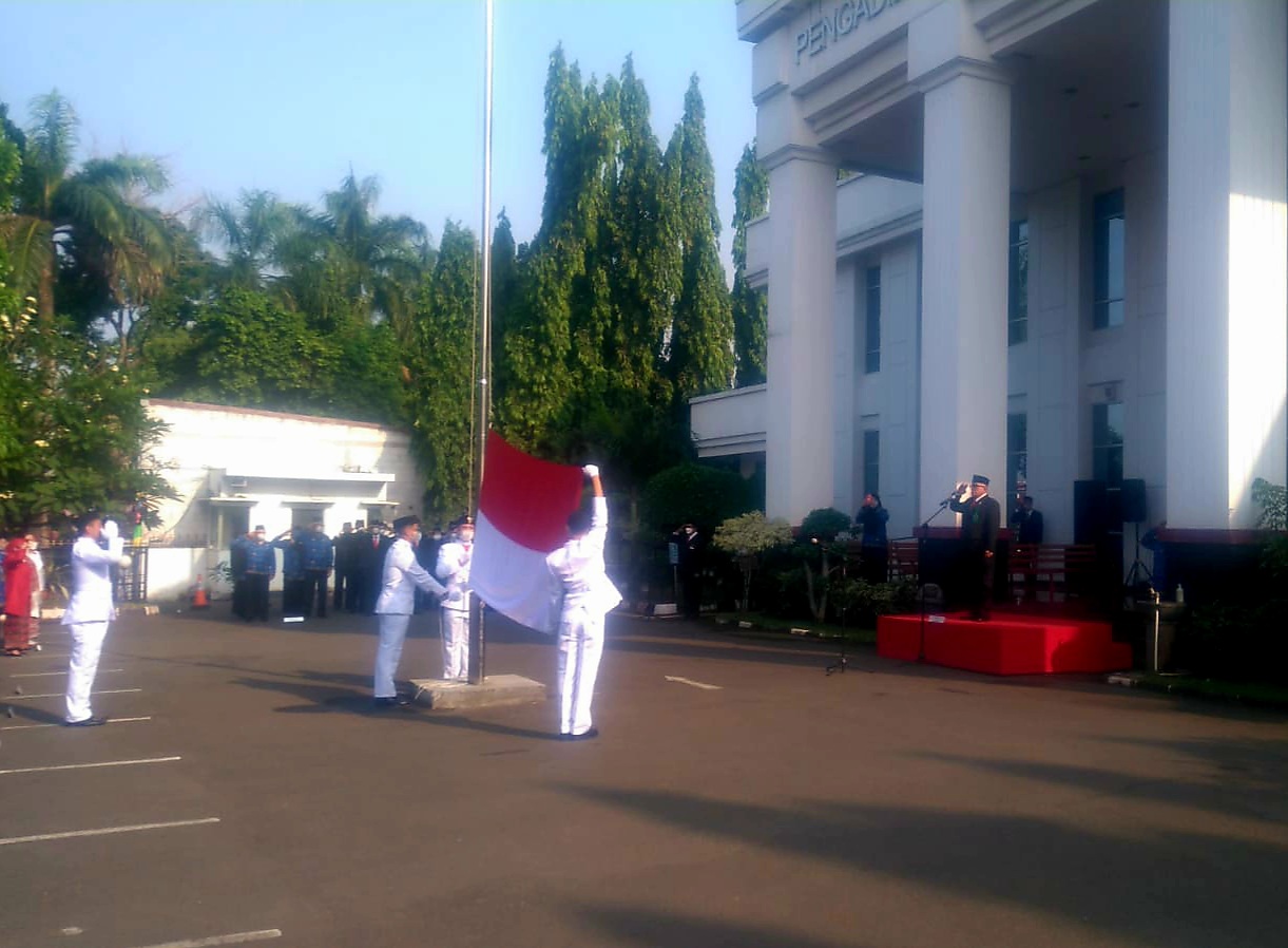 PN Jaktim Melaksanakan Upacara Bendera Peringati HUT Kemerdekaan RI ke ...